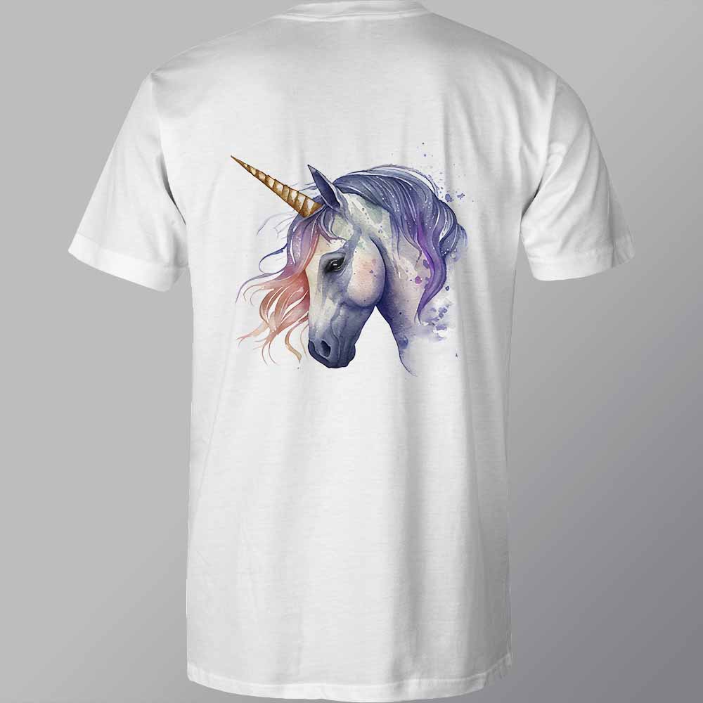 Unicorn Side Angle DTF Apparel Transfer - DTF Shop
