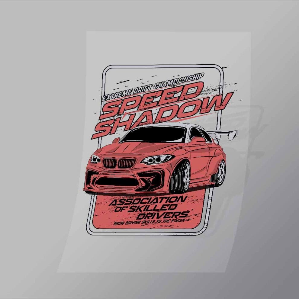 Speed Shadow DTF Apparel Transfer - DTF Shop