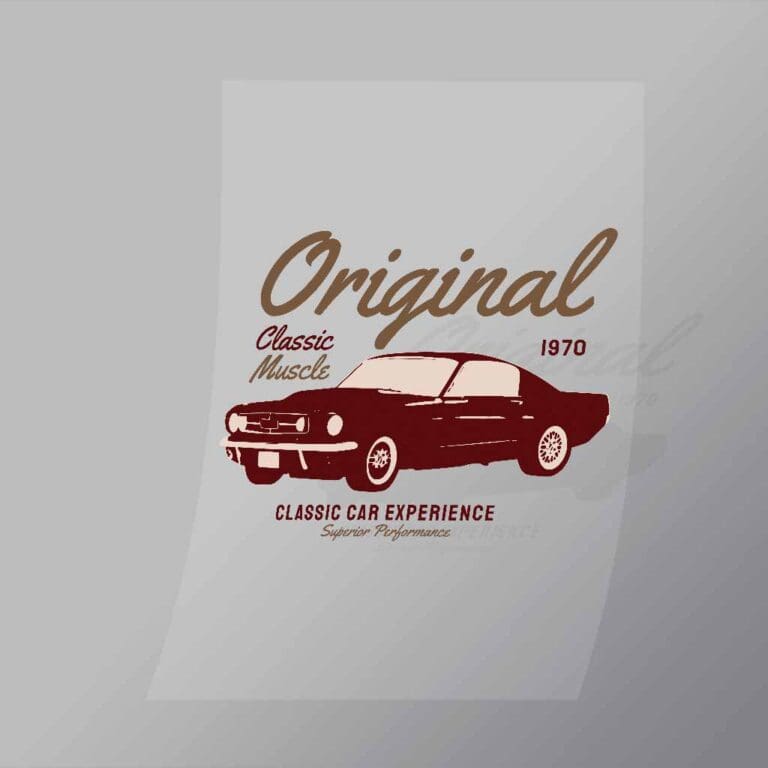 Original Classic Muscle DTF Apparel Transfer - DTF Shop