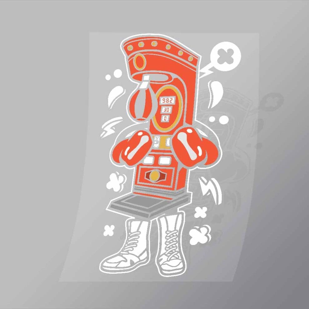 Boxer Arcade DTF Apparel Transfer - DTF Shop