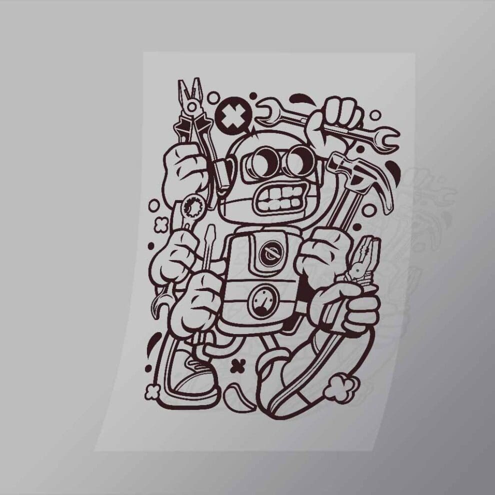 Tools Robot DTF Apparel Transfer - DTF Shop