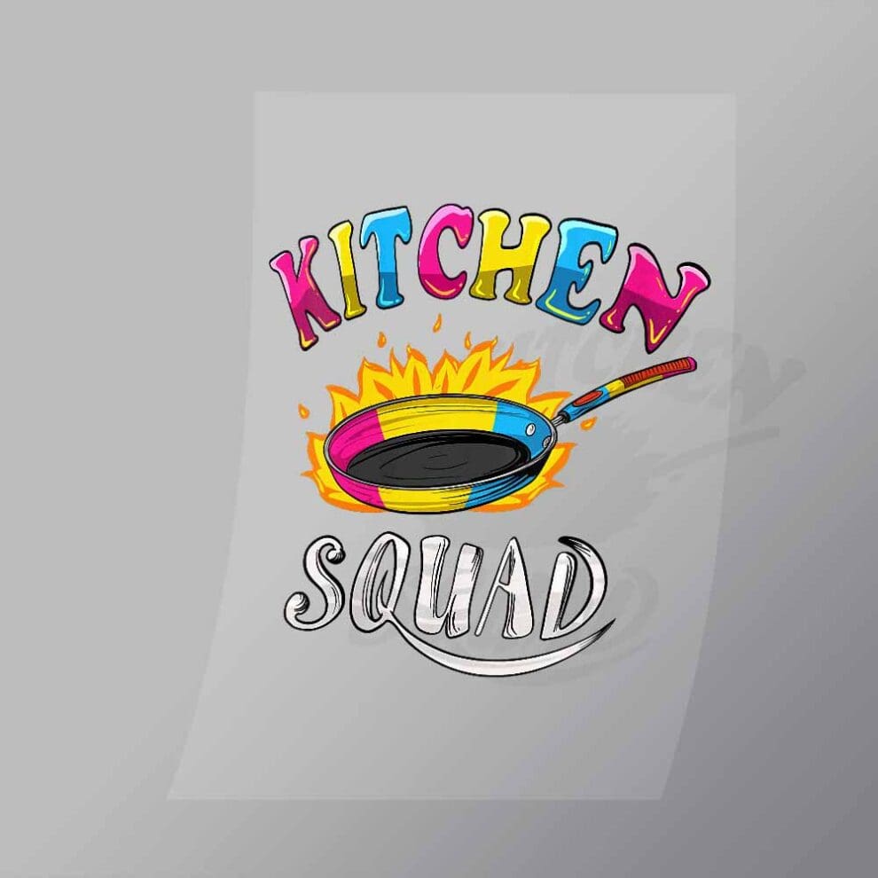 Kitchen Squad DTF Apparel Transfer - DTF Shop