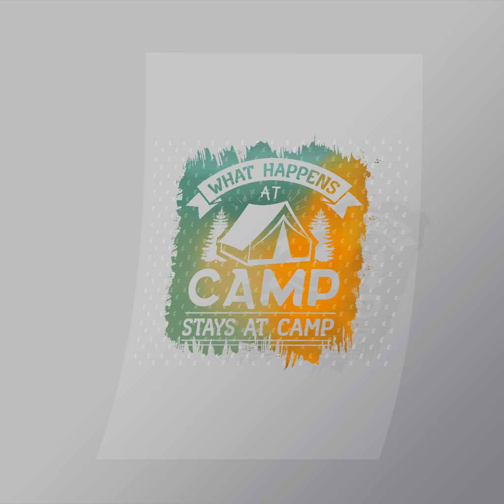 What Happens At Camp Stays At Camp DTF Apparel Transfer - DTF Shop What Happens At Camp Stays At Camp DTF Apparel Transfer - DTF Shop