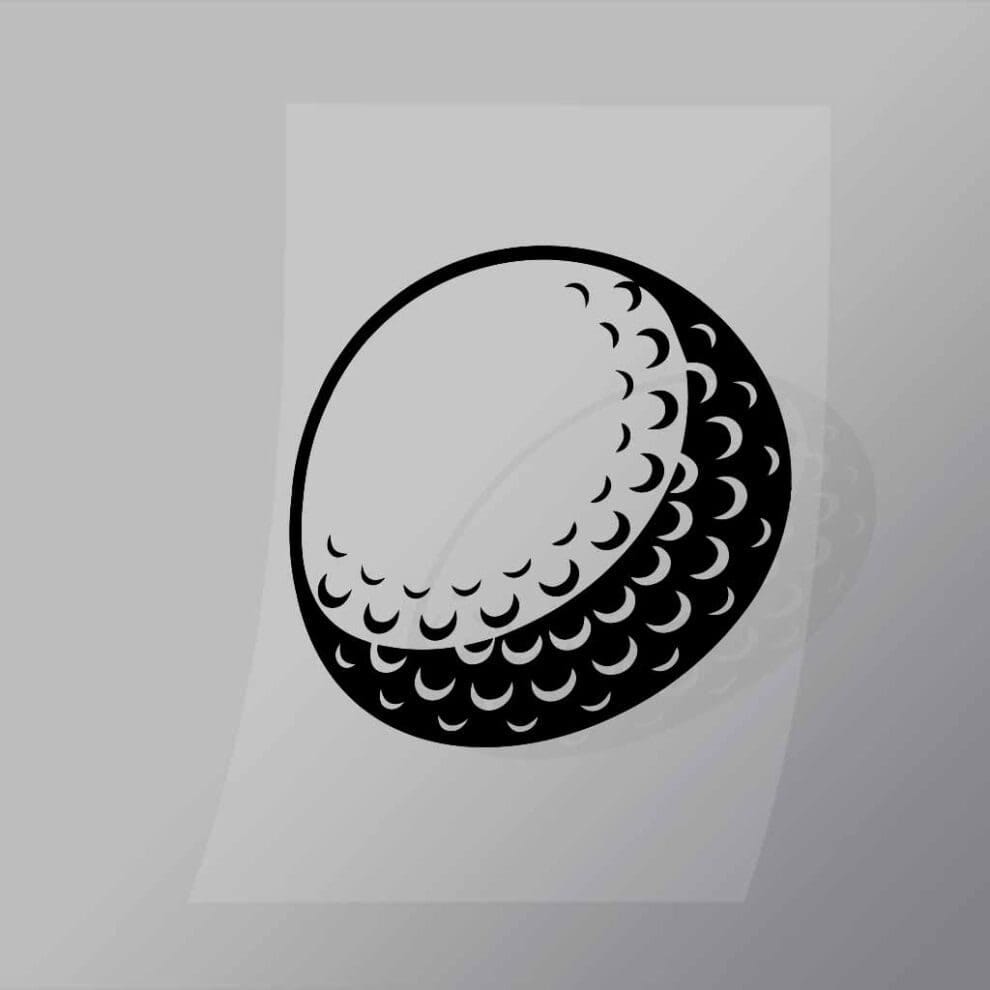 Golf Ball DTF Apparel Transfer - DTF Shop