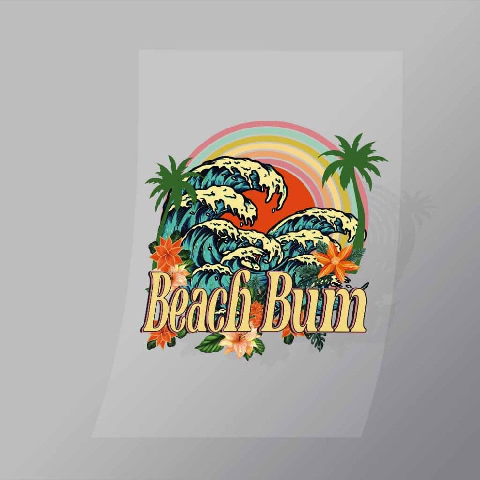 Beach Bum DTF Apparel Transfer - DTF Shop